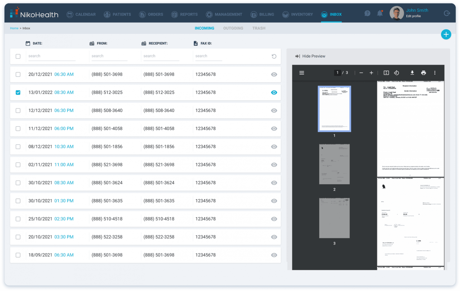 Features of DME / HME Software NikoHealth