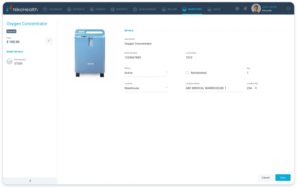 Features of DME / HME Software NikoHealth